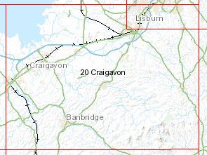 Wandelkaart 20 Discoverer Craigavon | Ordnance Survey Northern Ireland ...